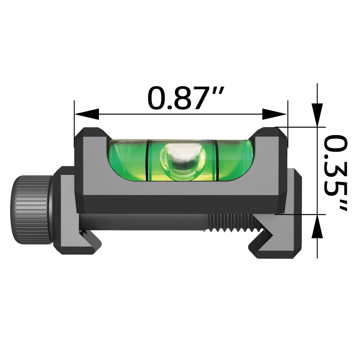Low Profile Picatinny Bubble Level, Anti Cant Indicator – Tough ...