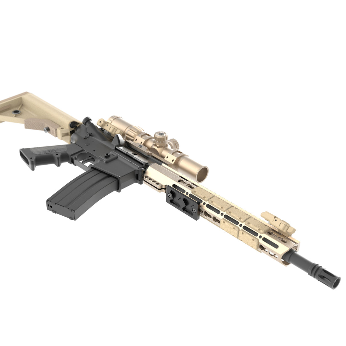 Keymod Arca-Swiss Rail Adapter, RRS Tripod Dovetail Adapter – Tough ...